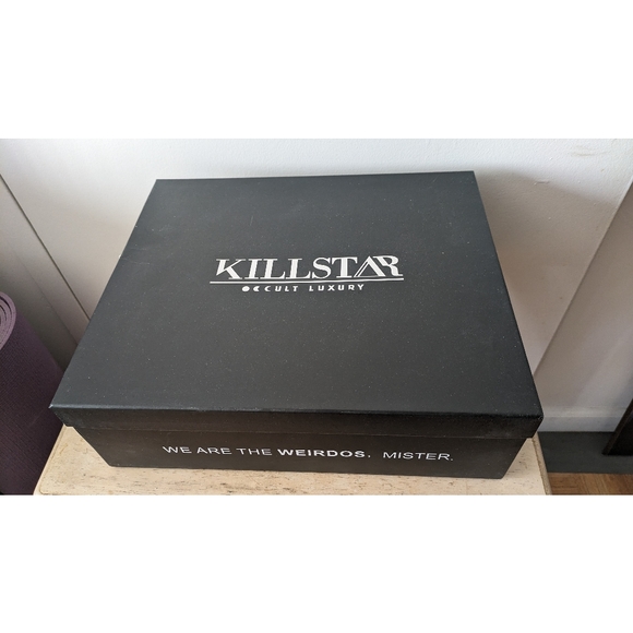 Killstar | Shoes | Killstar Womens Deadman Boots Bullet And Chains Goth ...